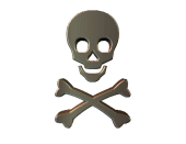 Animated Gifs: Horror: Skulls (36 Gifs)